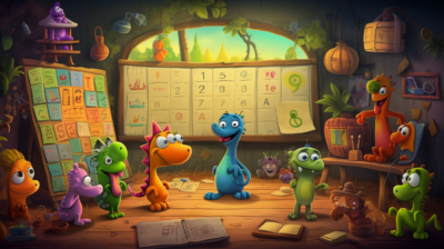 Introduction to Educational Games for First Graders - Monkey Learning